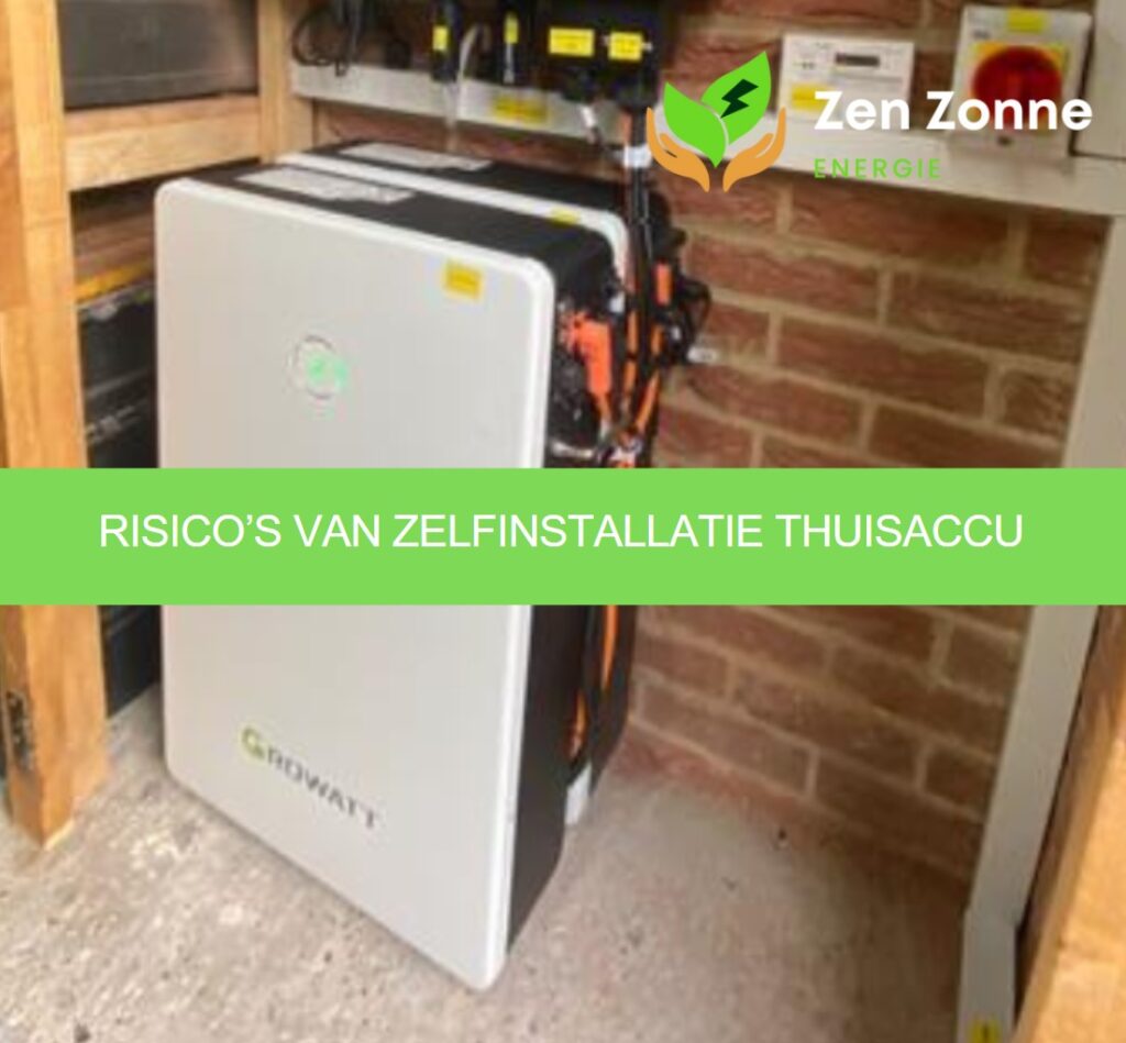 Mag je een thuisbatterij zelf plaatsen ? Stappenplan