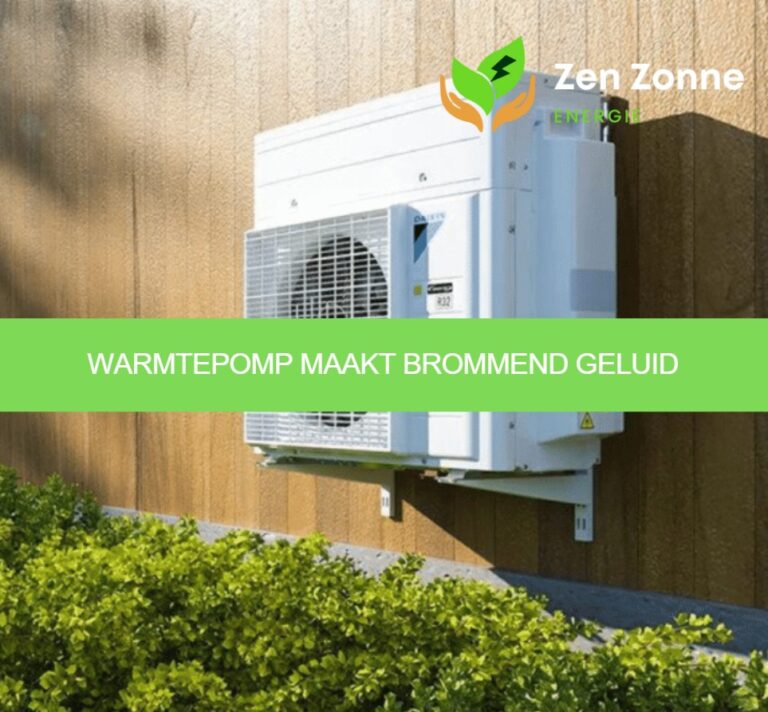 Warmtepomp maakt brommend geluid: oorzaken & oplossingen - Zen Zonne Energie